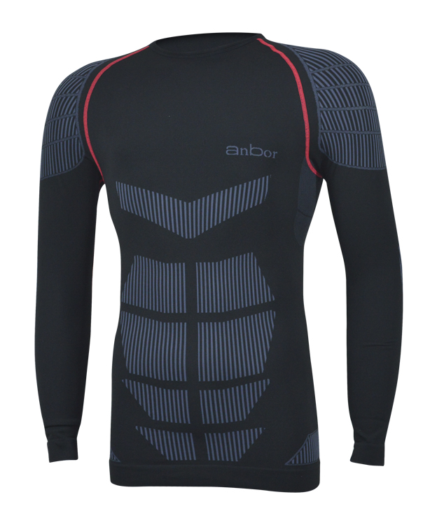 Camiseta BLACK SILVER - ANBOR Uniformes Laborales